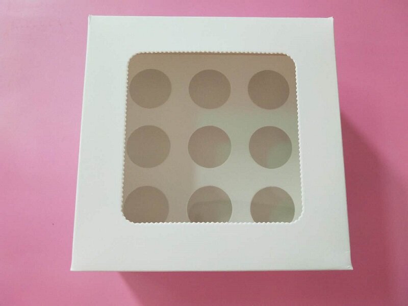 Mini Cupcake Muffin Box 9 Cup, 0,99